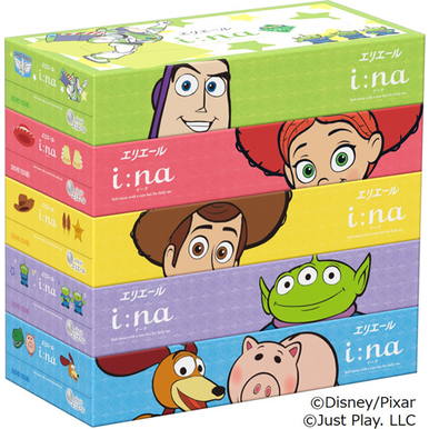 エリエール i：na（イーナ）ティシュー｜ティシューペーパー｜商品情報｜エリエール｜大王製紙