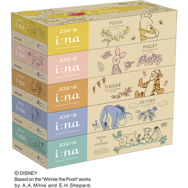 エリエール i：na（イーナ）ティシュー｜ティシューペーパー｜商品情報｜エリエール｜大王製紙